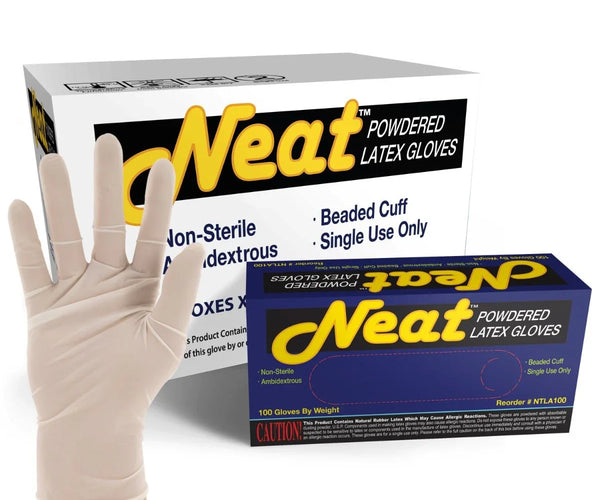 latex gloves box